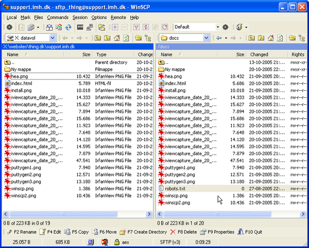 Brug WinSCP - Indre Missions IT support